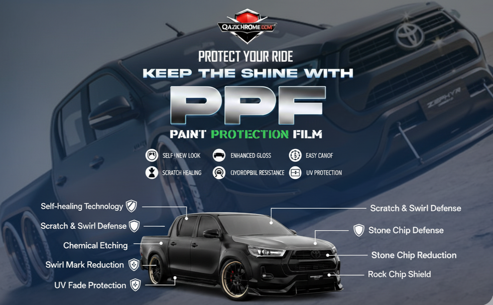 Say Goodbye to Scratches: The Ultimate PPF Solution for Your Car (TPU – qazichrome.com